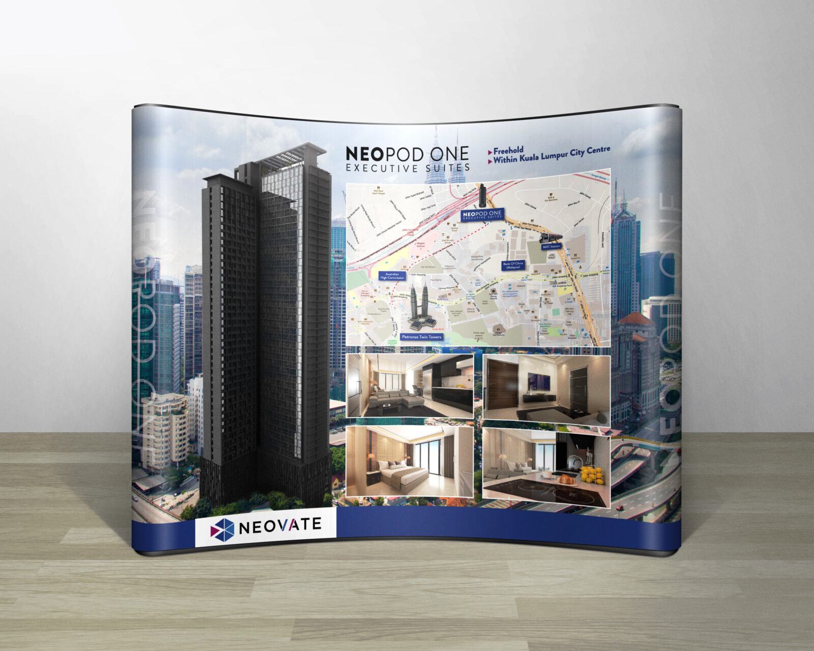 Neopod One Pop-Up Banner • AlexDx Design Agency